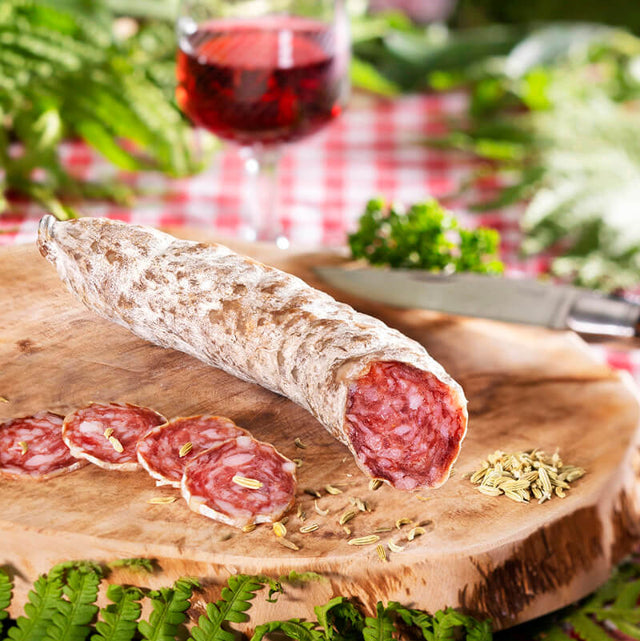 Luftgetrocknete französische Salami - Elsass Gastro