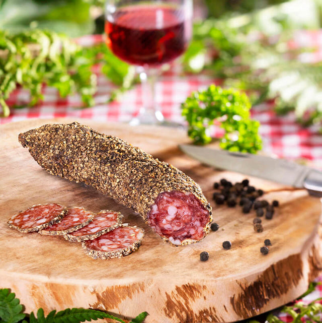 Luftgetrocknete französische Salami - Elsass Gastro